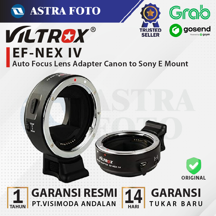 Jual VILTROX EF-NEX IV LENSA ADAPTER FOR CANON LENS TO SONY E MOUNT CAMERA | Shopee Indonesia