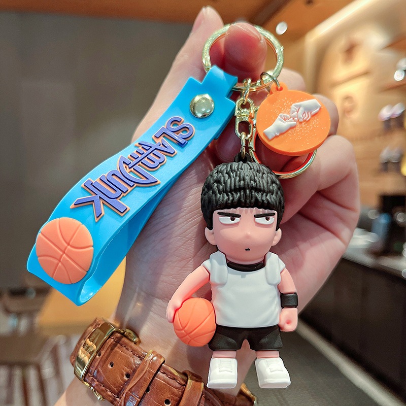 Jual Gantungan Kunci Slam Dunk Keychain Kartun Sakuragi Rukawa Akagi ...