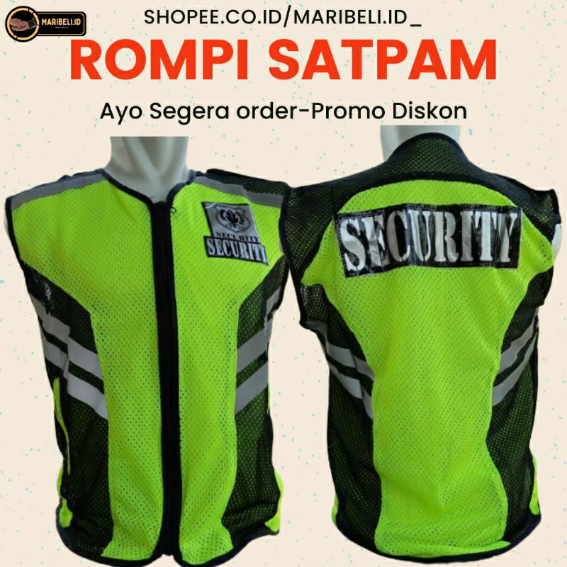 Jual ROMPI SATPAM ROMPI SECURITY MODEL TERBARU ROMPI HIJAU SATPAM ...