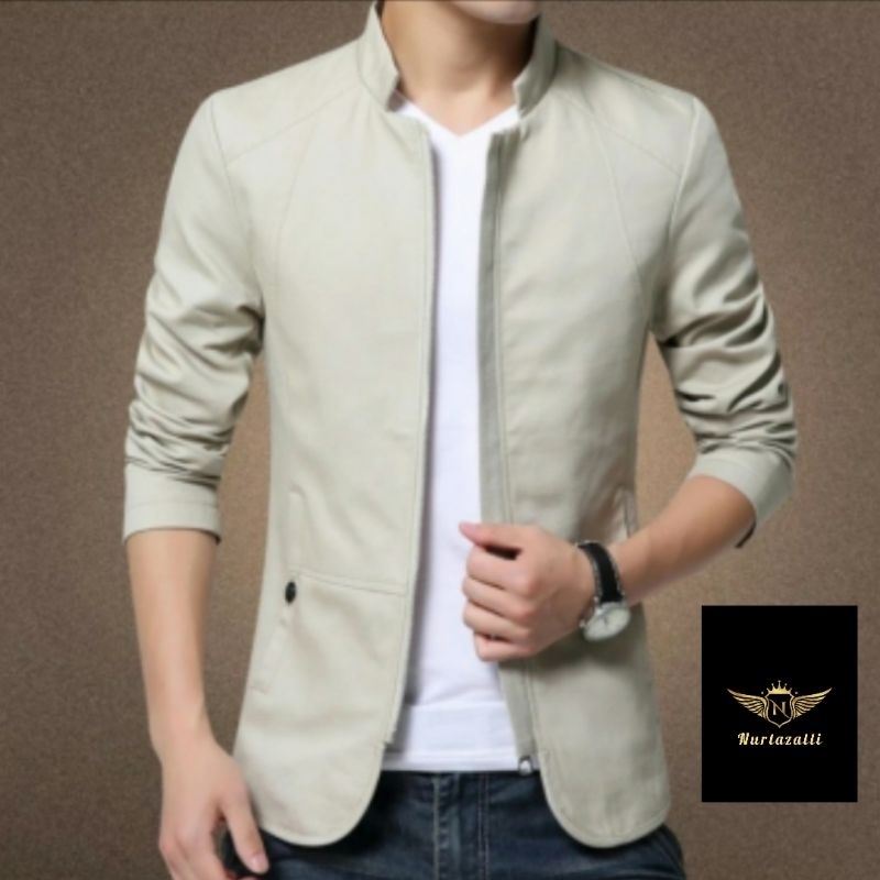 Jual JAKET SEMI JAS PRIA/ JAKET PRIA CASUAL / Blezer Pria | Shopee ...
