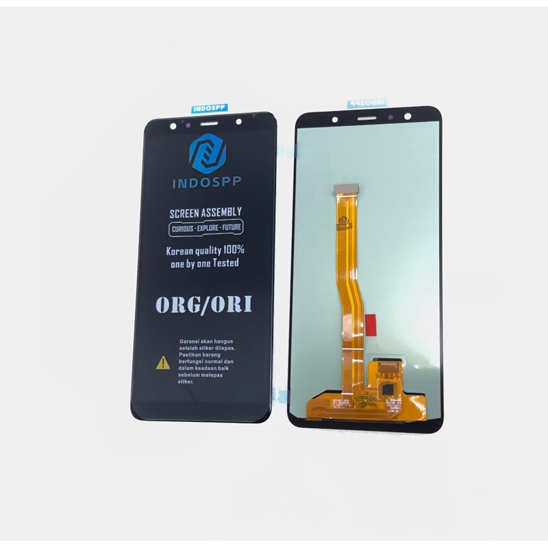 Jual INDOSPP - lcd ts samsung a750 a7 2018 soft oled original indospp ...