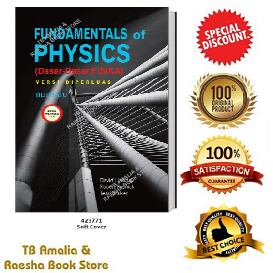 Jual Buku Dasar Dasar Fisika Jilid Satu - Fundamentals Of Physics - David Halliday - Soft Cover ...