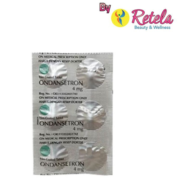 Jual Ondansetron 4mg 1 Strip 6 Tablet | Shopee Indonesia