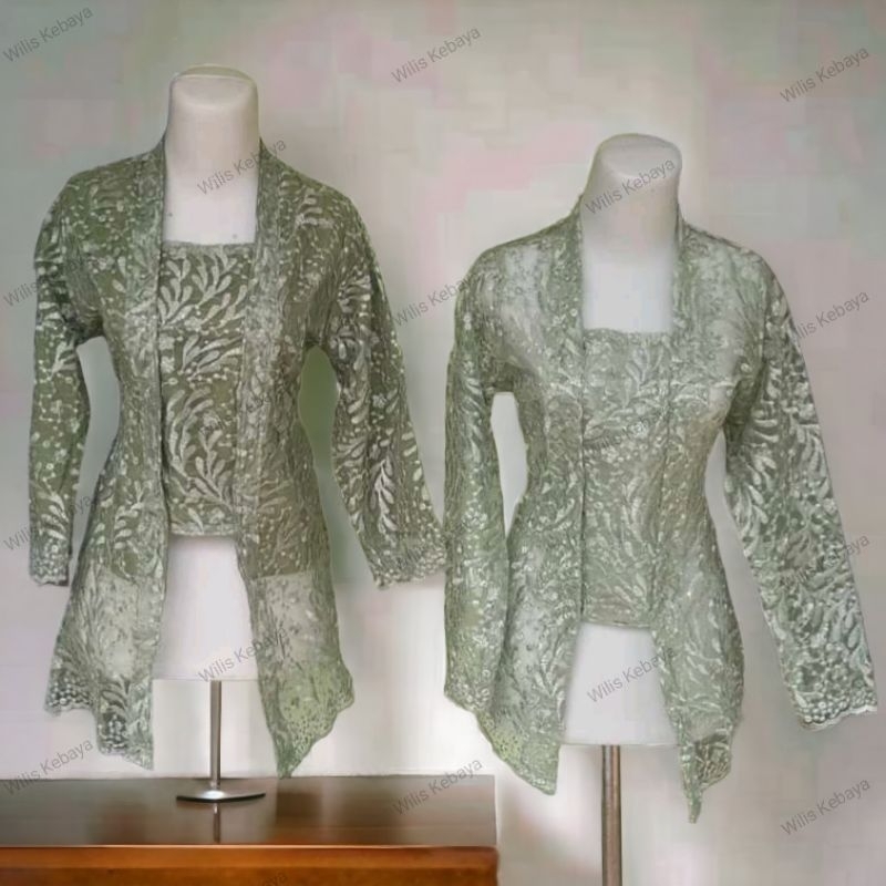 Jual Kebaya brokat furing/ Kebaya Modern/ Kebaya Sinden / Kebaya Kutu ...