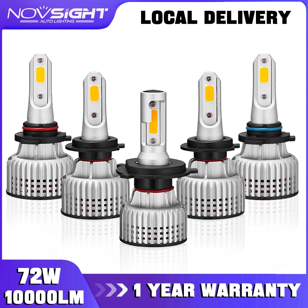 Jual Novsight LED Lampu Depan Mobil 2PCS A500 N12Y Foglamp H4 H7 H11 HB3 HB4 Bohlam Lampu Depan ...