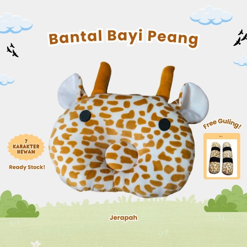 Jual Bantal Bayi Peang/Peyang Karakter Hewan | Bantal Guling Bayi ...