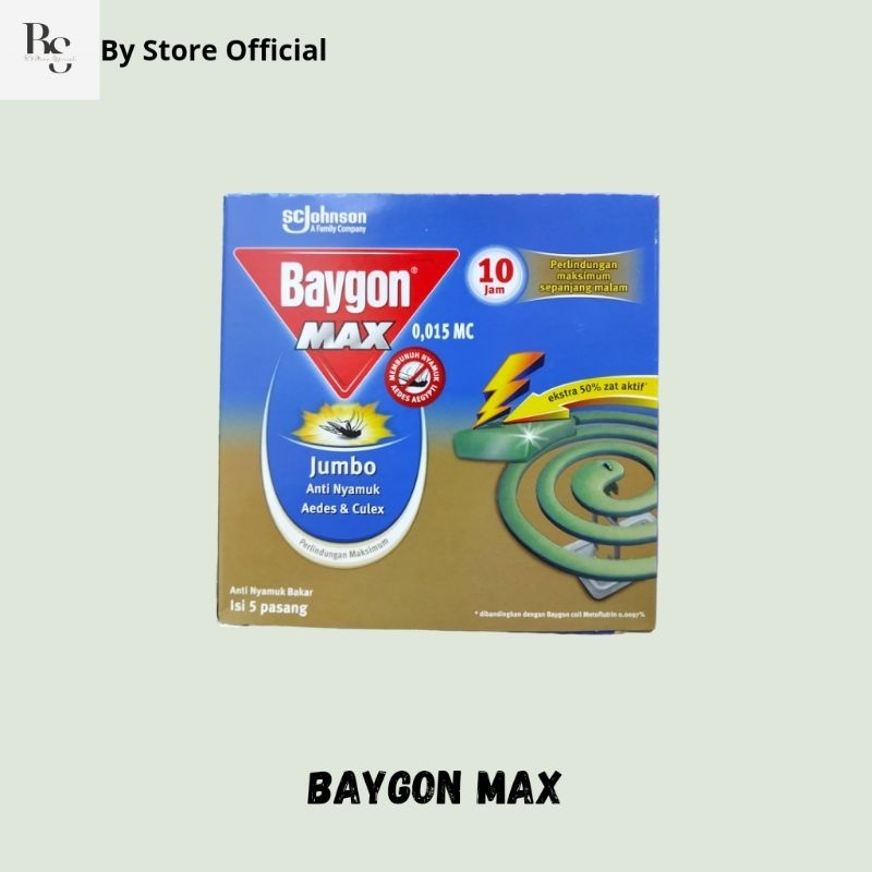 Jual Obat Nyamuk Bakar Baygon Max (3pc) | Shopee Indonesia