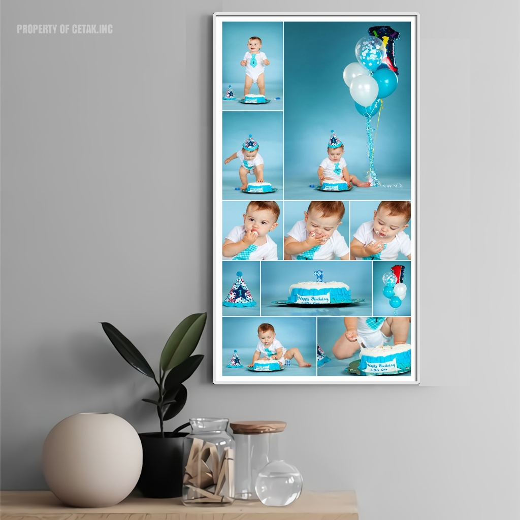 Jual Cetak foto Kolase + Bingkai Blok 18R | Instamix Collage Ultrawide ...