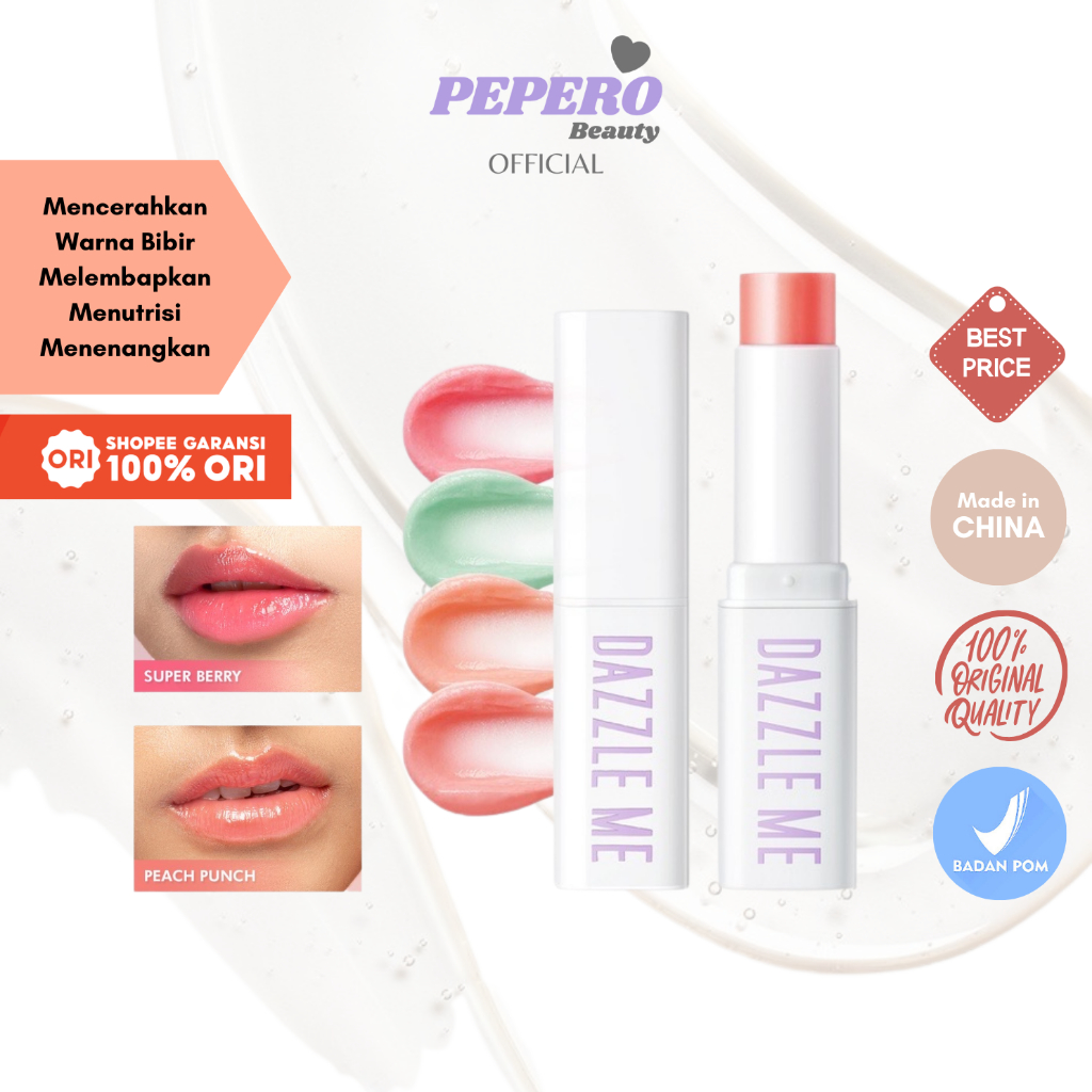 Jual DAZZLE ME Fruit Justice Lip Balm | Moisturizing Vitamin E Baby ...