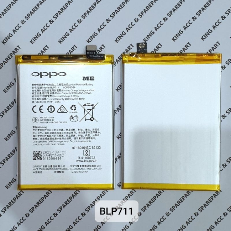 Jual BATERAI BATRE BATTERY OPPO A1K BLP711 ORI | Shopee Indonesia