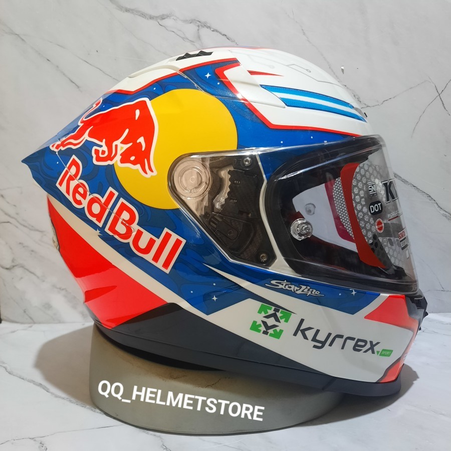 Jual HELM kyt striker repaint jorge martin helm full face kyt | Shopee Indonesia