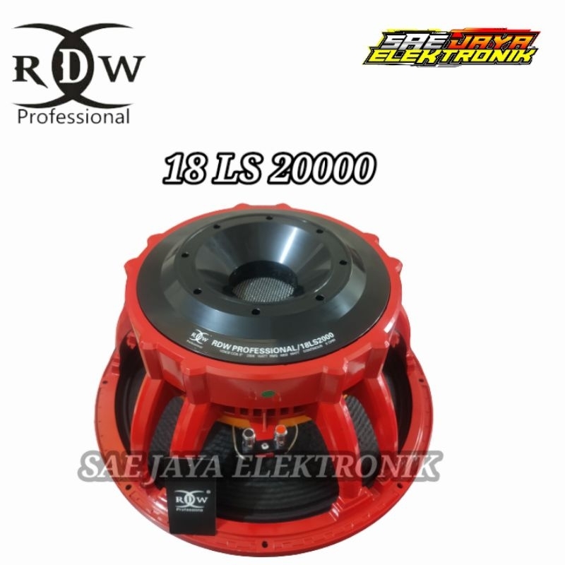 Jual SPEAKER Komponen RDW 18 LS 2000 / 18LS2000 / Ls2000 - 18 Inch ...