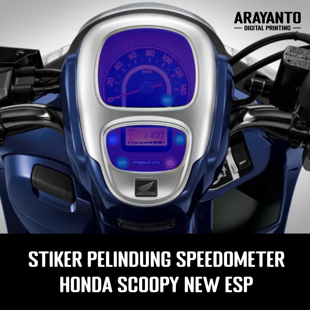 Jual Sticker Pelindung Speedometer Honda Scoopy New ESP Variasi ...