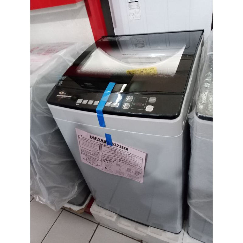 Jual MESIN CUCI SHARP ESM 9000 9 KG OTOMATIS | Shopee Indonesia