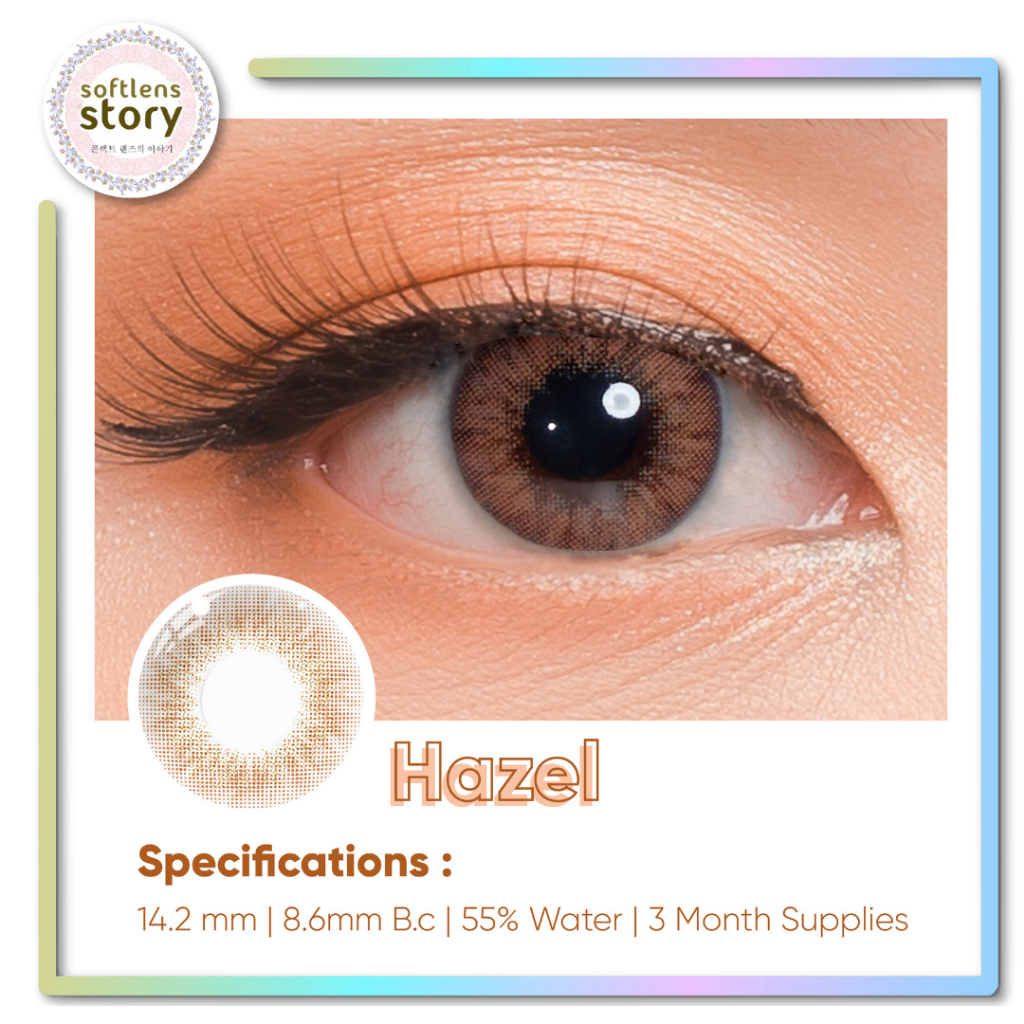 Jual X2 Sanso Color Hazel Softlens Bulanan | Shopee Indonesia