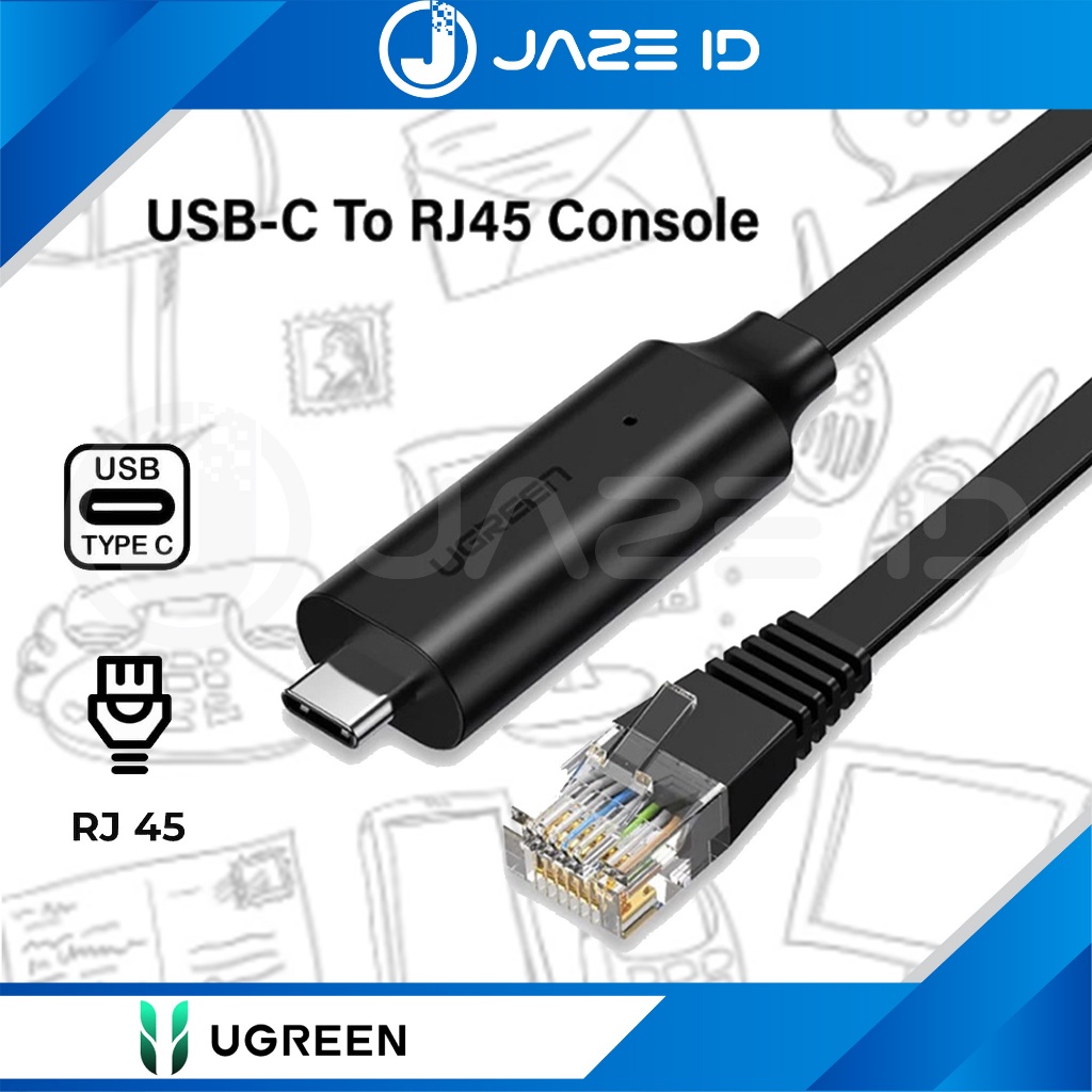 Jual Ugreen Cable LAN Ethernet Console Type C Kabel To RJ45 Laptop ...