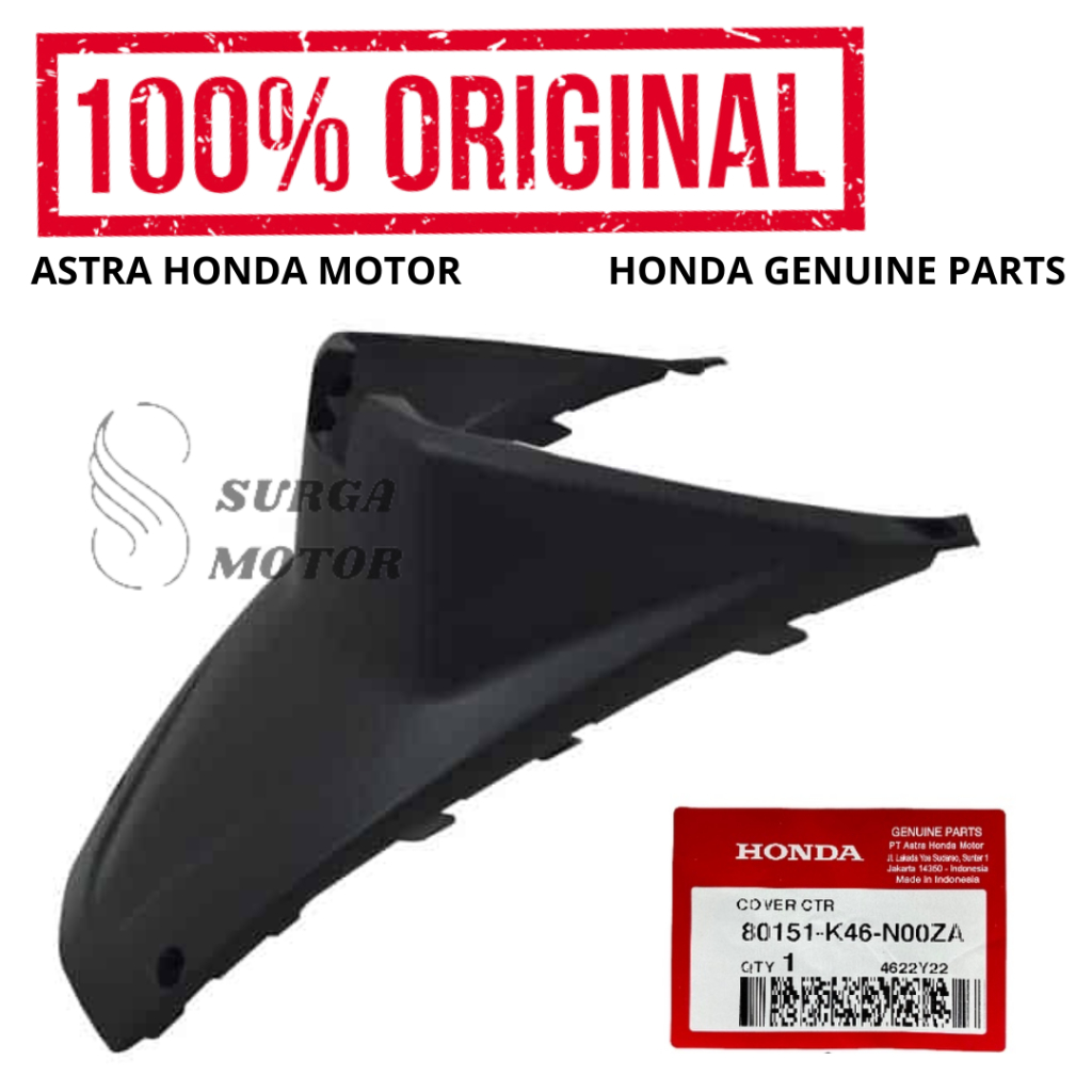Jual Cover Tutup Mesin Bawah Jok Center Sambungan Vario 110 FI Original ...