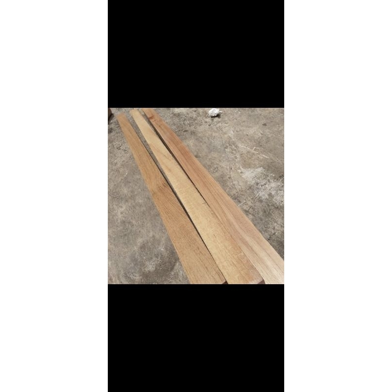 Jual balok kayu jati perhutani serut halus ukuran 2x4 panjang 150cm ...