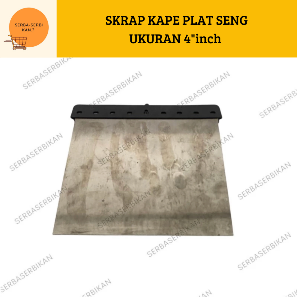 Jual KAPE SKRAP PLAT SENG UKURAN 4” | Shopee Indonesia