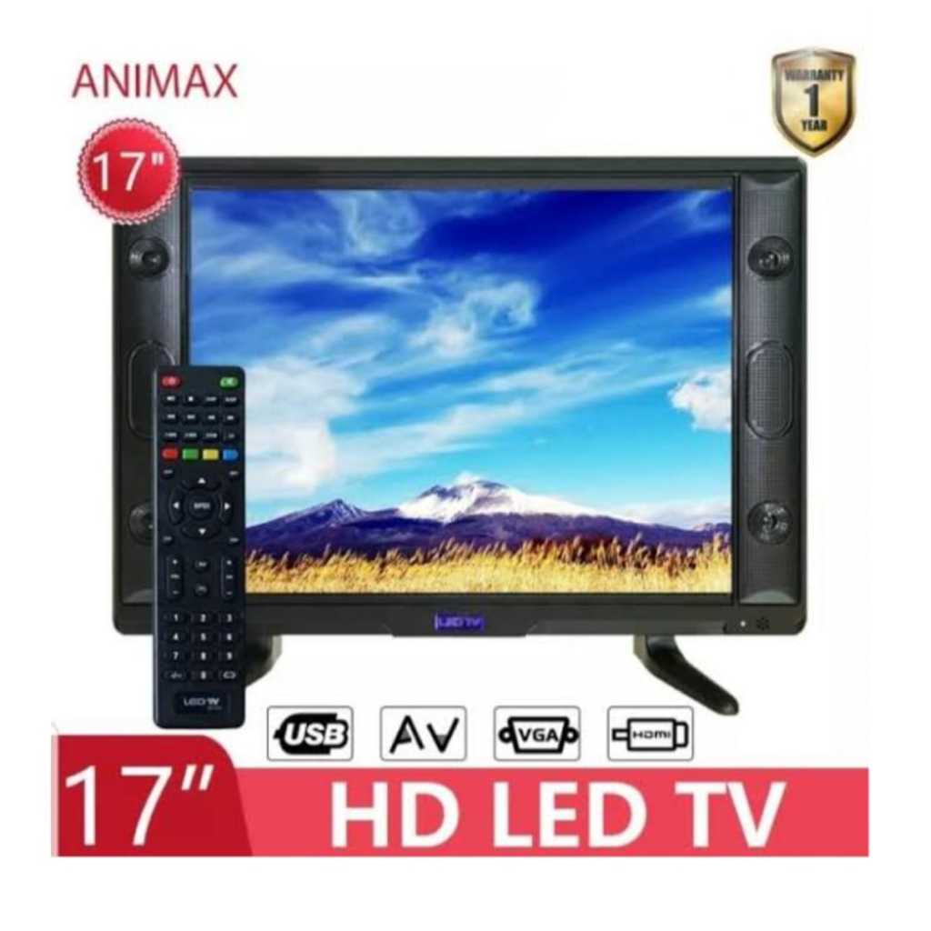 Jual LED TV ANIMAX 17 INCH VGA HDMI USB MOVIE - TV Only | Shopee Indonesia
