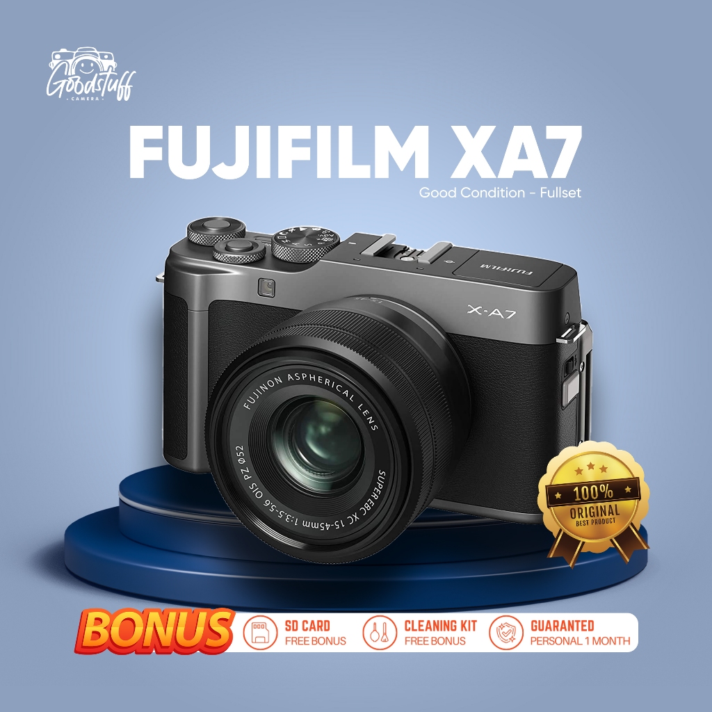 Jual KAMERA FUJIFILM XA7 FULLSET LIKE NEW BUKAN XA2 XA3 SECOND ...