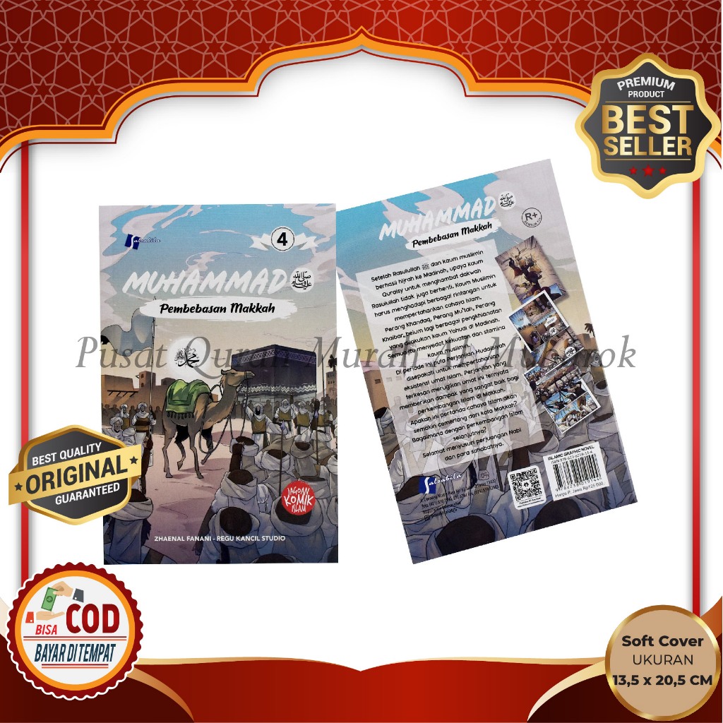 Jual Komik Muhammad Saw Jilid 4 : Pembebasan Makkah Pustaka Al Kautsar ...