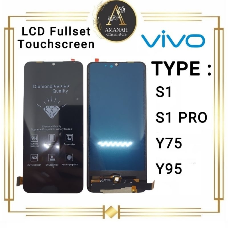 Jual LCD TOUCHSCREEN VIVO S1 / S1 PRO / Y95 / Y75 NOT Fingerprint ...