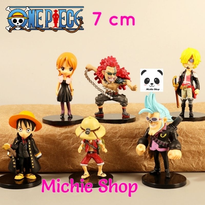 Jual Figure One Piece WCF 7 cm Topper Anime Luffy Strong World Mad ...