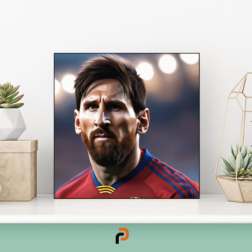 Jual Poster Sepak Bola Messi 6 Termasuk Frame Pictbox Siap Pasang ...