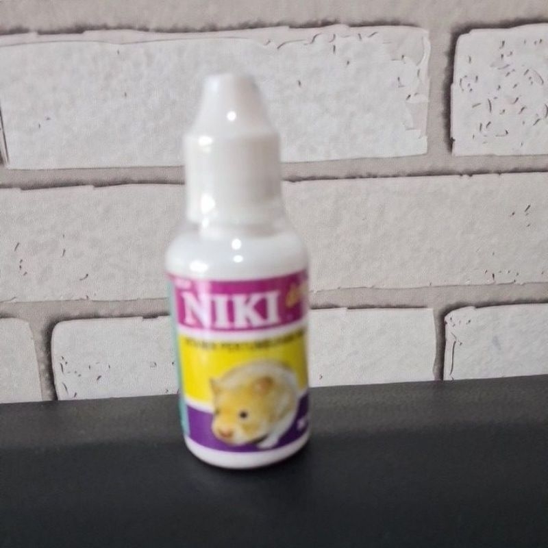 Jual NIKI DROP 30ML VITAMIN PERTUMBUHAN HAMSTER LANDAK MARMUT | Shopee ...