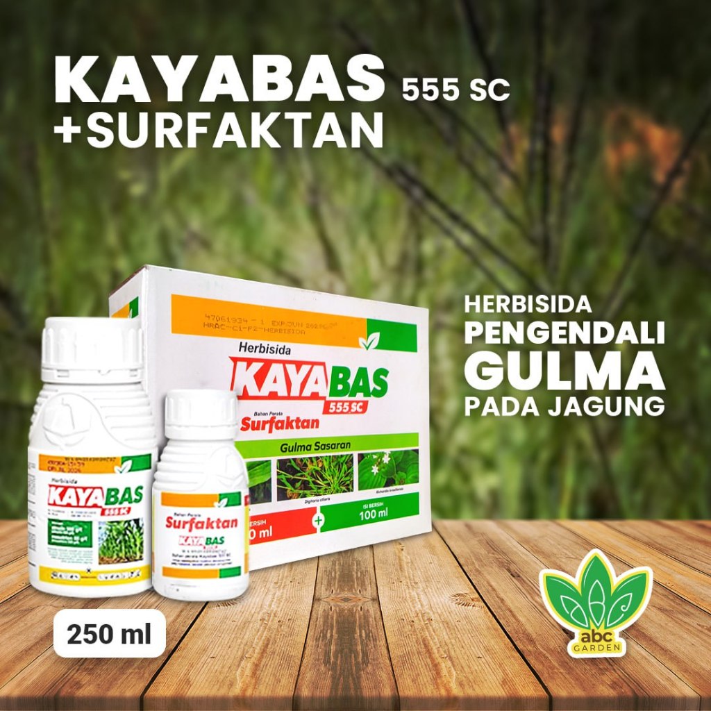 Jual Paket KayaBas 555SC 250ml + Surfaktan 100ml - Herbisida Pengendali ...