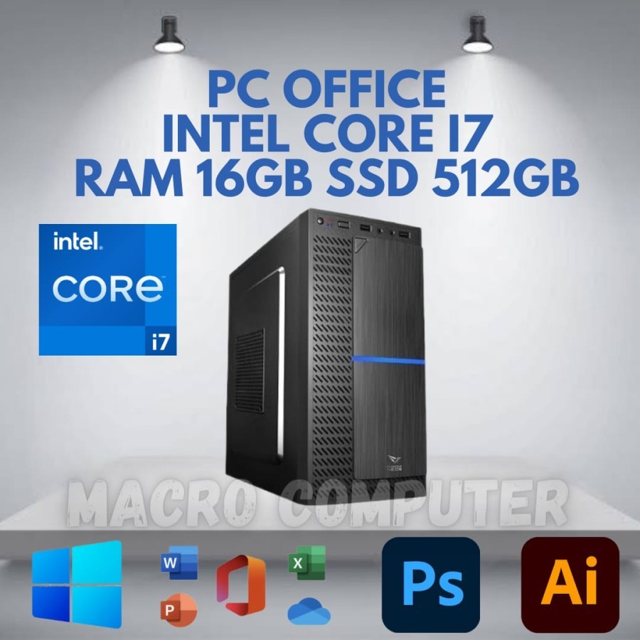 Jual PC RAKITAN i7 GEN 3 | SSD 512GB | RAM 16GB | PC I7 | KOMPUTER I7 ...