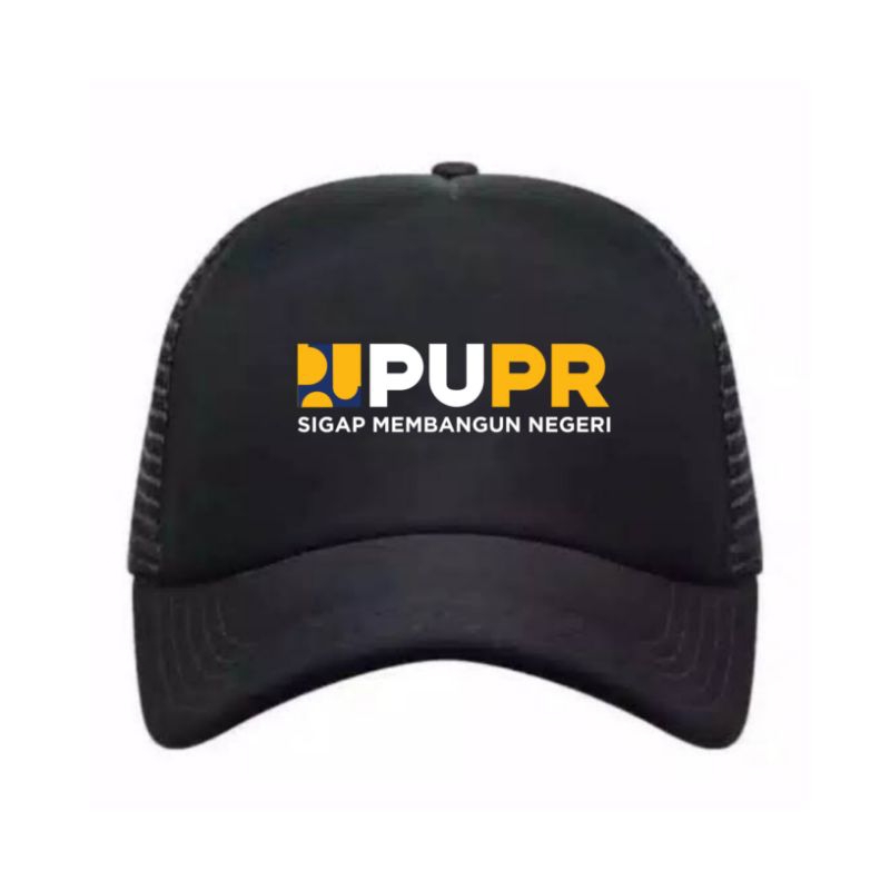 Jual Topi Jaring Custom Sablon Kementerian PUPR | Shopee Indonesia