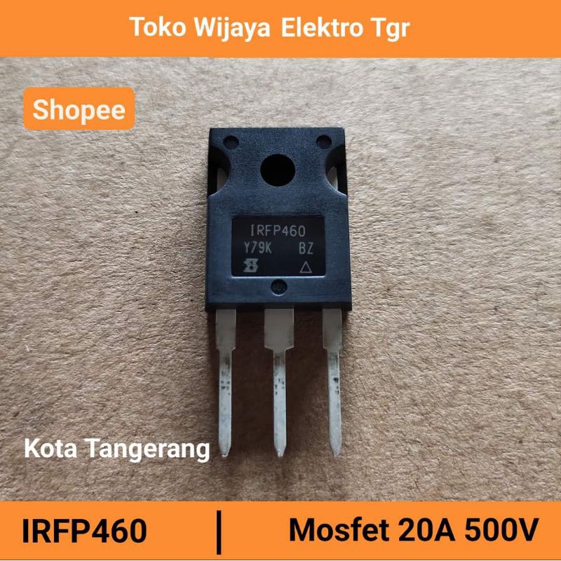 Jual Mesin Las Sparepart | IRFP460 Mosfet 20A 500V | Shopee Indonesia