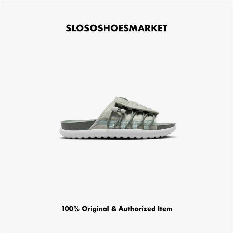 Jual Nike Asuna 2 Light Silver Grey - 100% Original / RESMI | Shopee ...