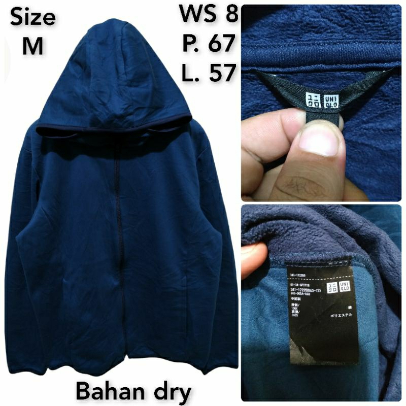 Jual hoodie thrift uniqlo basic polosan second crewneck vol 2 | Shopee Indonesia