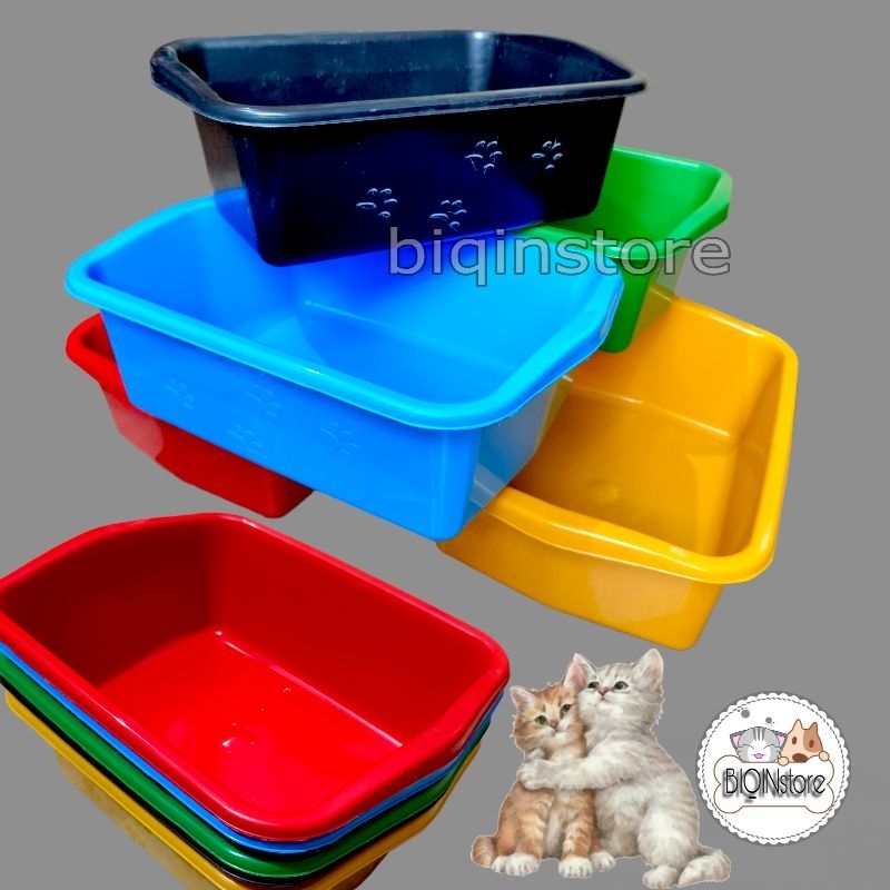 Jual Tempat Pasir Kucing Liter Box Motif Timbul Paw Bak Pasir | Shopee ...