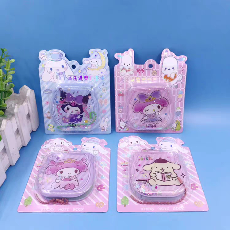 Jual Notes Water Glitter Notebook Pad Sanrio / Buku Lucu Air ...