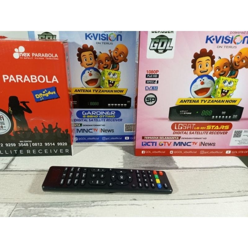 Jual Remot K Vision GOL Gardiner Ottimo Optus LGSAT Star Nex Parabola ...
