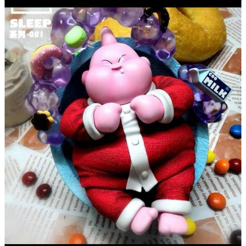 Jual DRAGON BALL RESIN STATUE FAT BUU MAJIN BOO A+ SLEEP SLEEPING ...