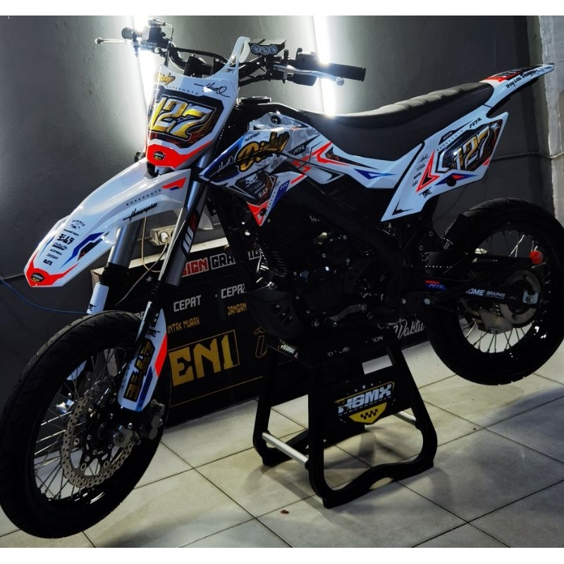 Jual DECAL STIKER KAWASAKI DTRACKER,KLX,CRF,WR,SUPERMOTO,SUREX,TRAIL ...