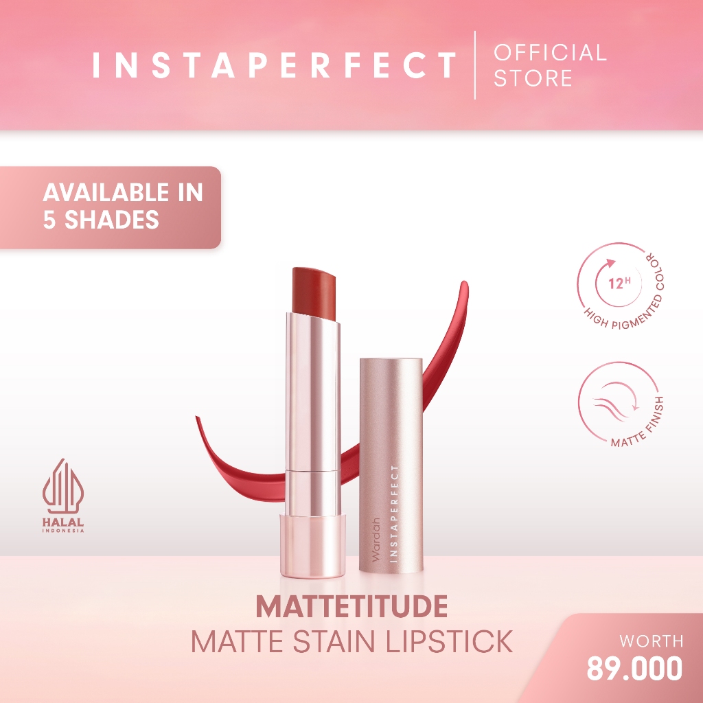 Jual Instaperfect MATTETITUDE Matte Stain Lipstick 3.5 g - Lipstick ...