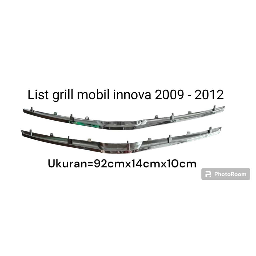 Jual List grill bawah radiator mobil innova 2009 List Grill bemper ...