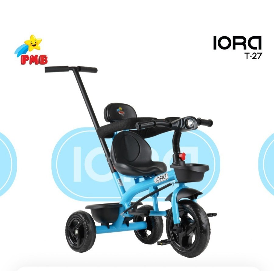 Jual Sepeda Anak Roda 3 (Tiga) Tricycle Stroller PMB IORA T27 | Shopee ...
