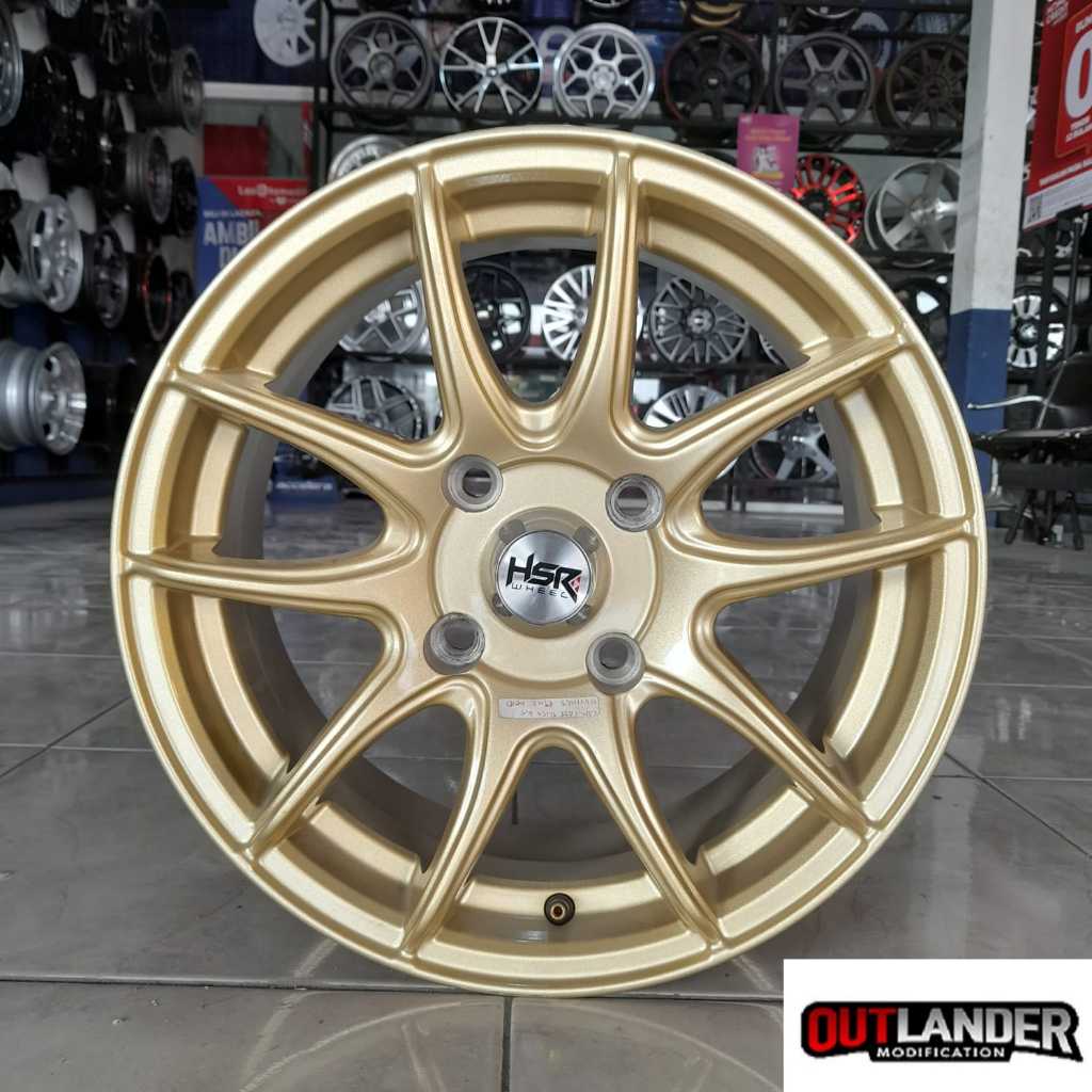 Jual Pelek Racing Ring 15 HSR Type Kamikaze For Livina Velg Mobil R15 Avanza Xenia Galant Kijang ...