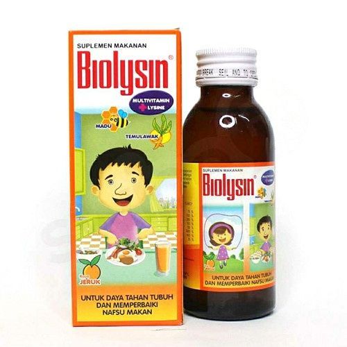 Jual BIOLYSIN SIRUP 100ML | Shopee Indonesia