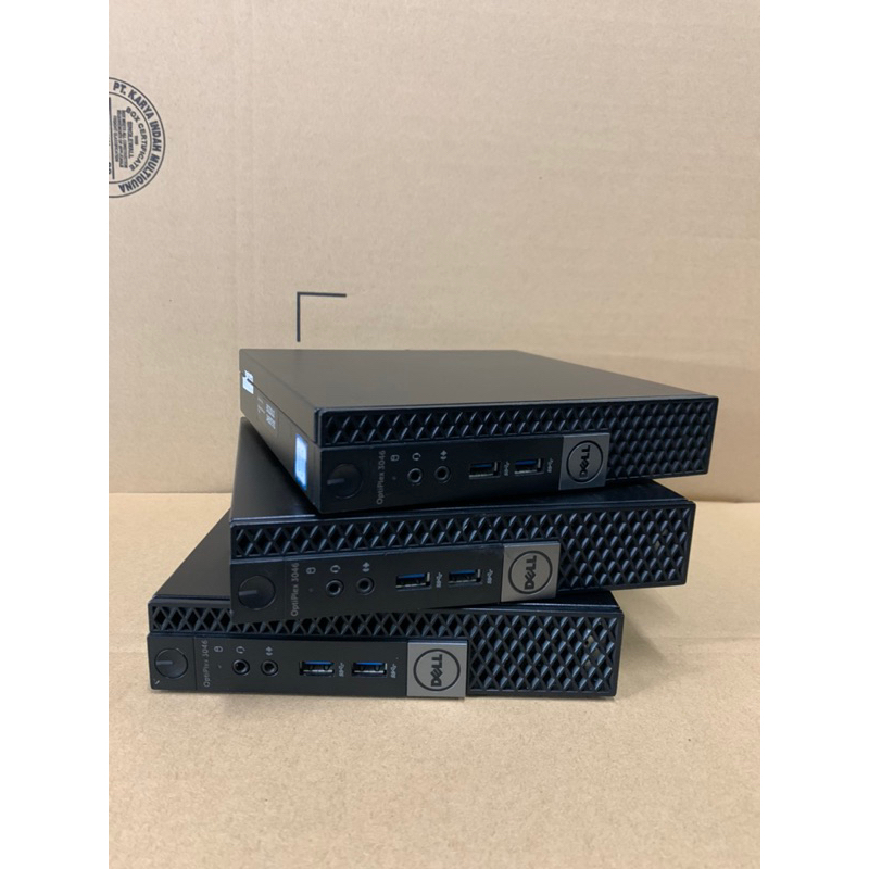 Jual PC MINI DELL OPTIPLEX 3046 CORE i3 6100 RAM 8Gb SDD 128Gb | Shopee ...