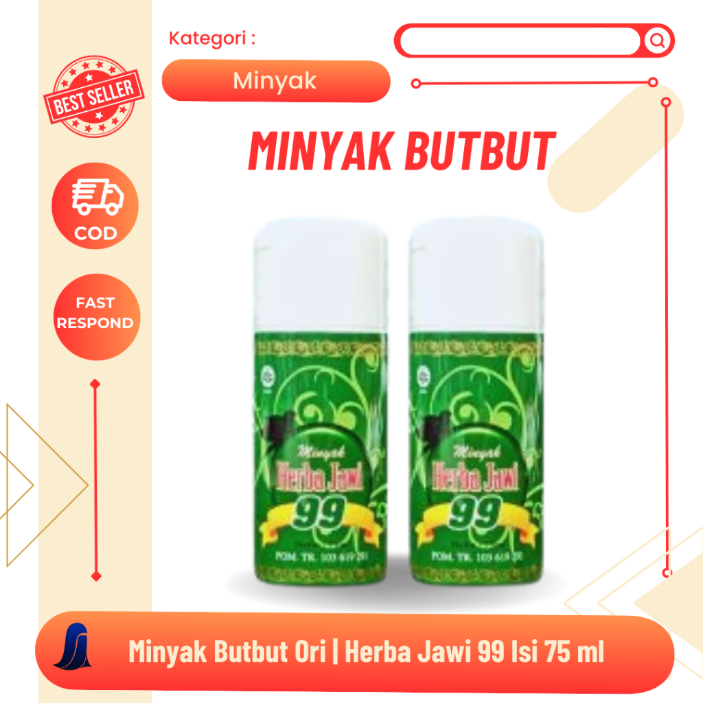 Jual Minyak ButBut Minyak But-but Original Oil Herba Jawi 75ml | Patah ...