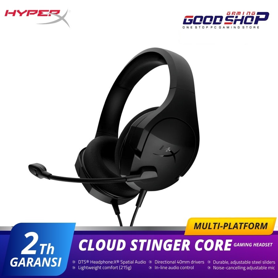 Jual HyperX Cloud Stinger Core PC - Gaming Headset | Shopee Indonesia