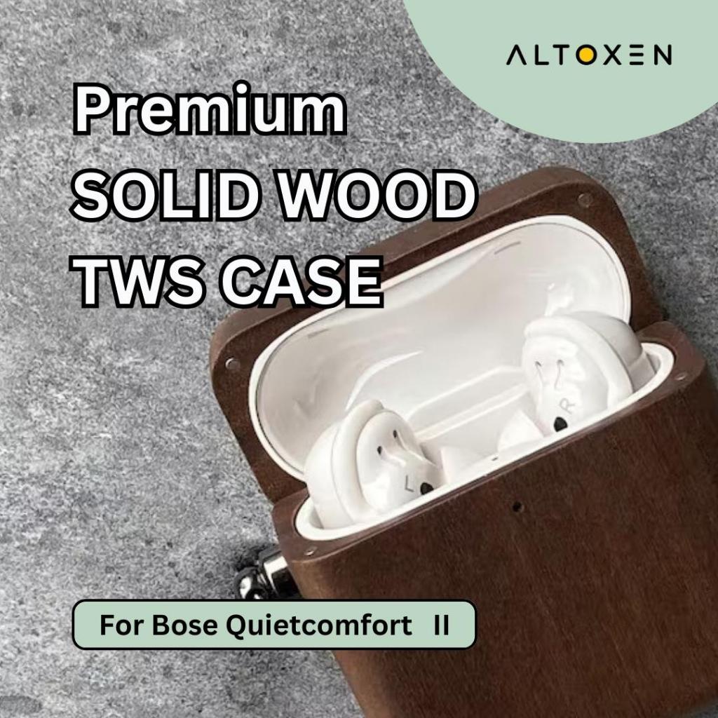 Jual Case Bose Quietcomfort II TWS Premium Cover Kayu Wood Casing ...